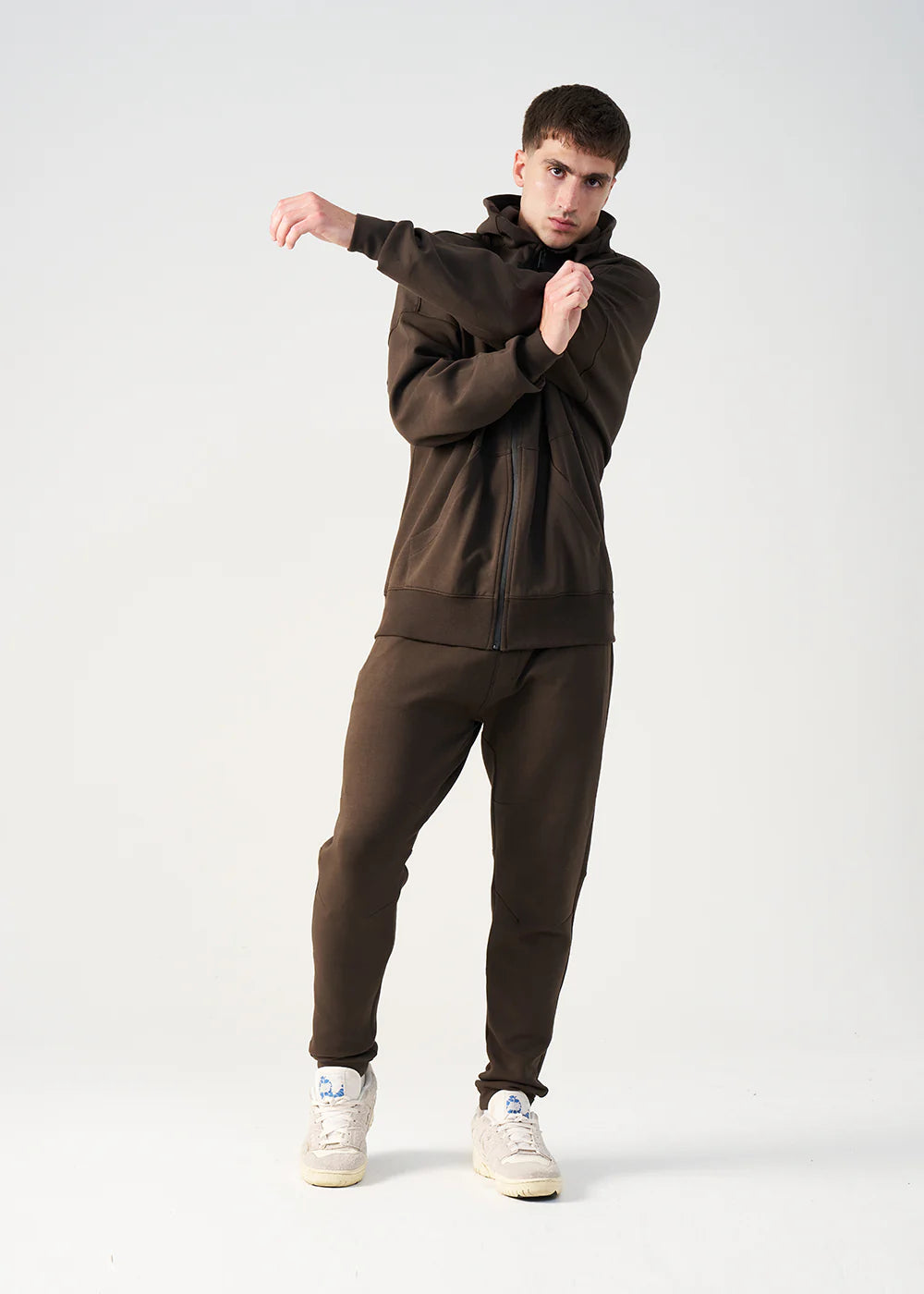 12 OZ Brown Tech Tracksuit – BLANK KINGDOM