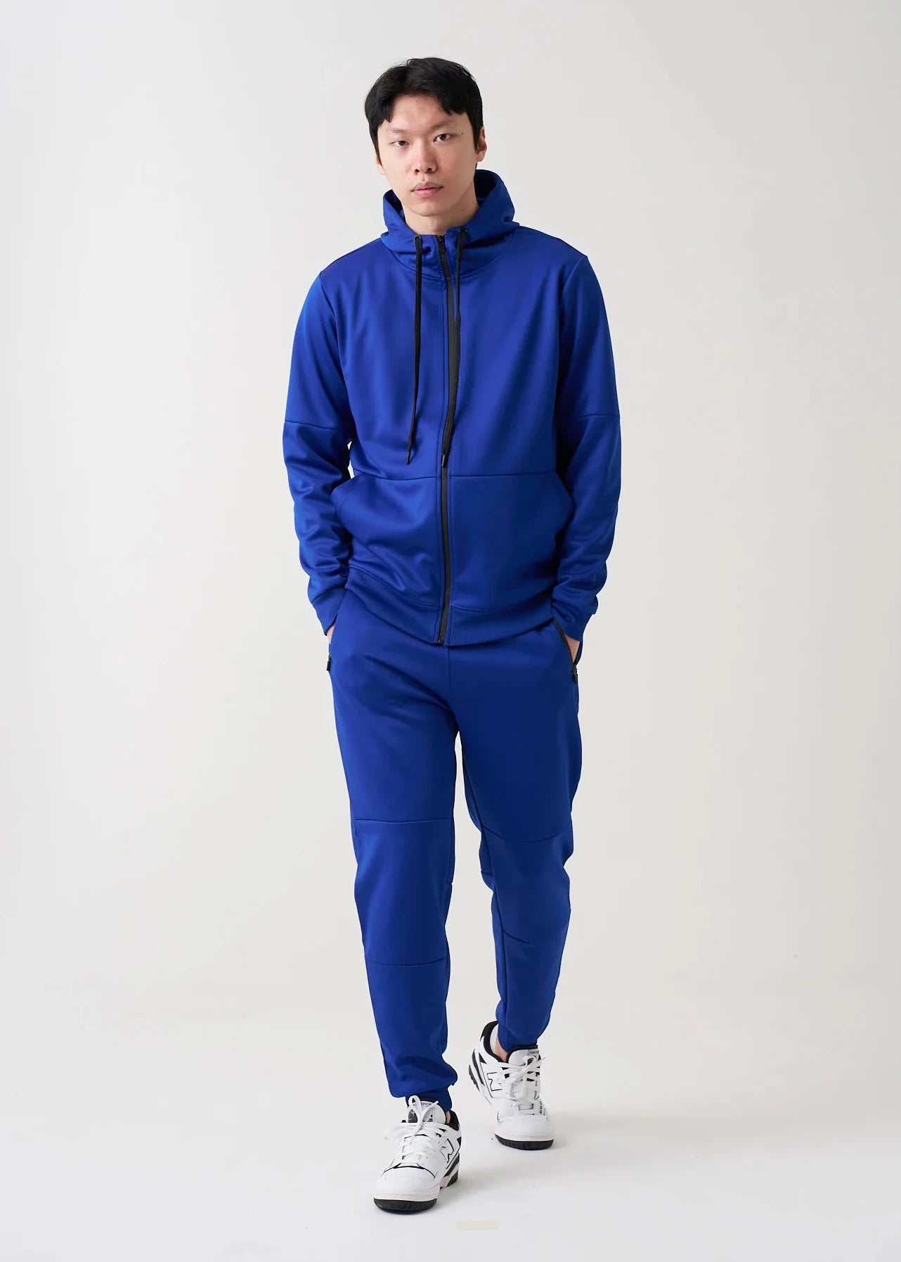 10 OZ Royal Blue Tech Tracksuit – BLANK KINGDOM