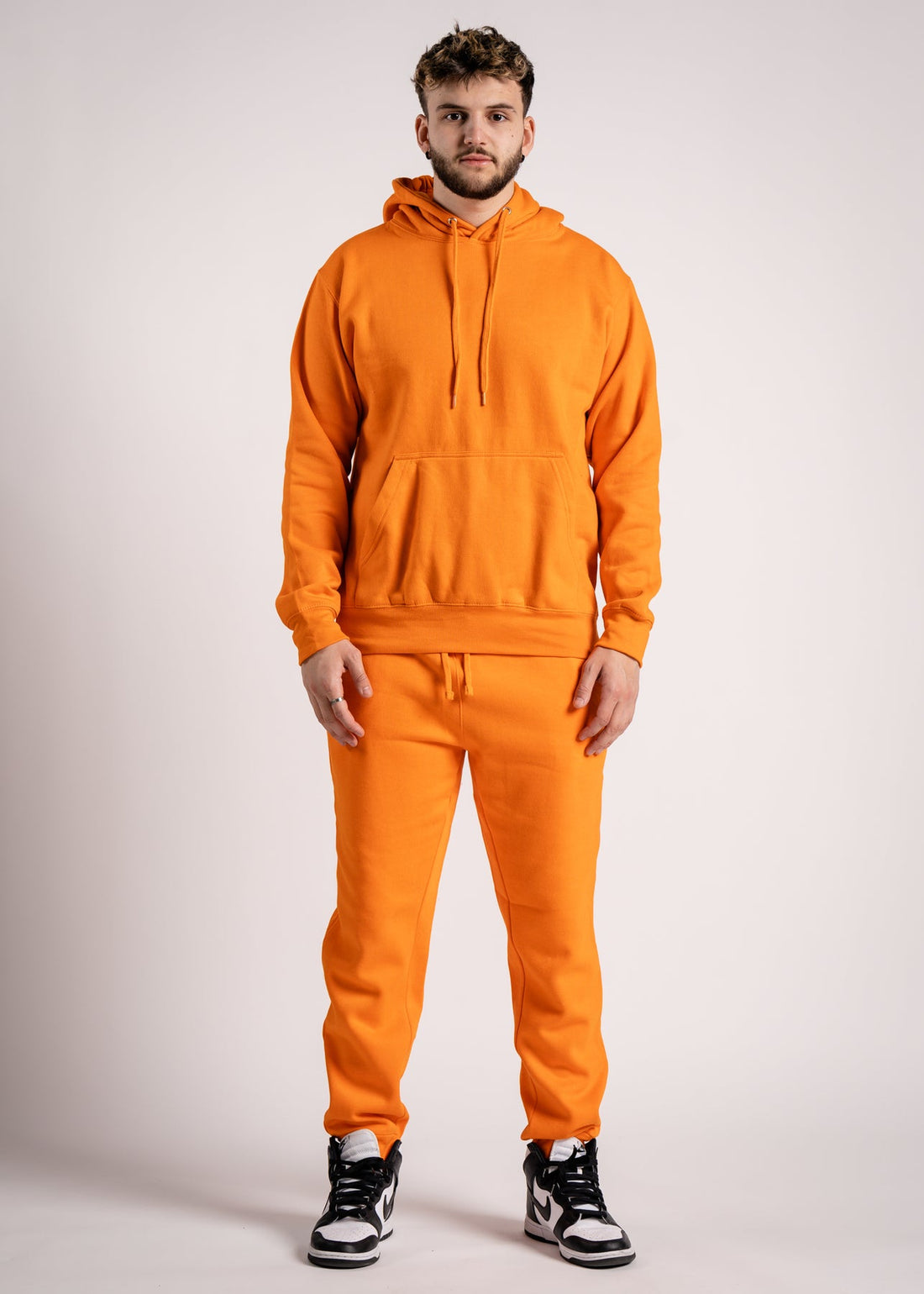 10 OZ Orange Heavy Blend Fleece Sweatsuit | Premium Hoodie & Joggers ...