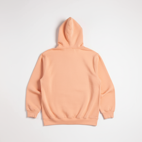 10 OZ Peach Heavy Blend Fleece Hoodie | Premium Cotton Poly | BLANK KINGDOM