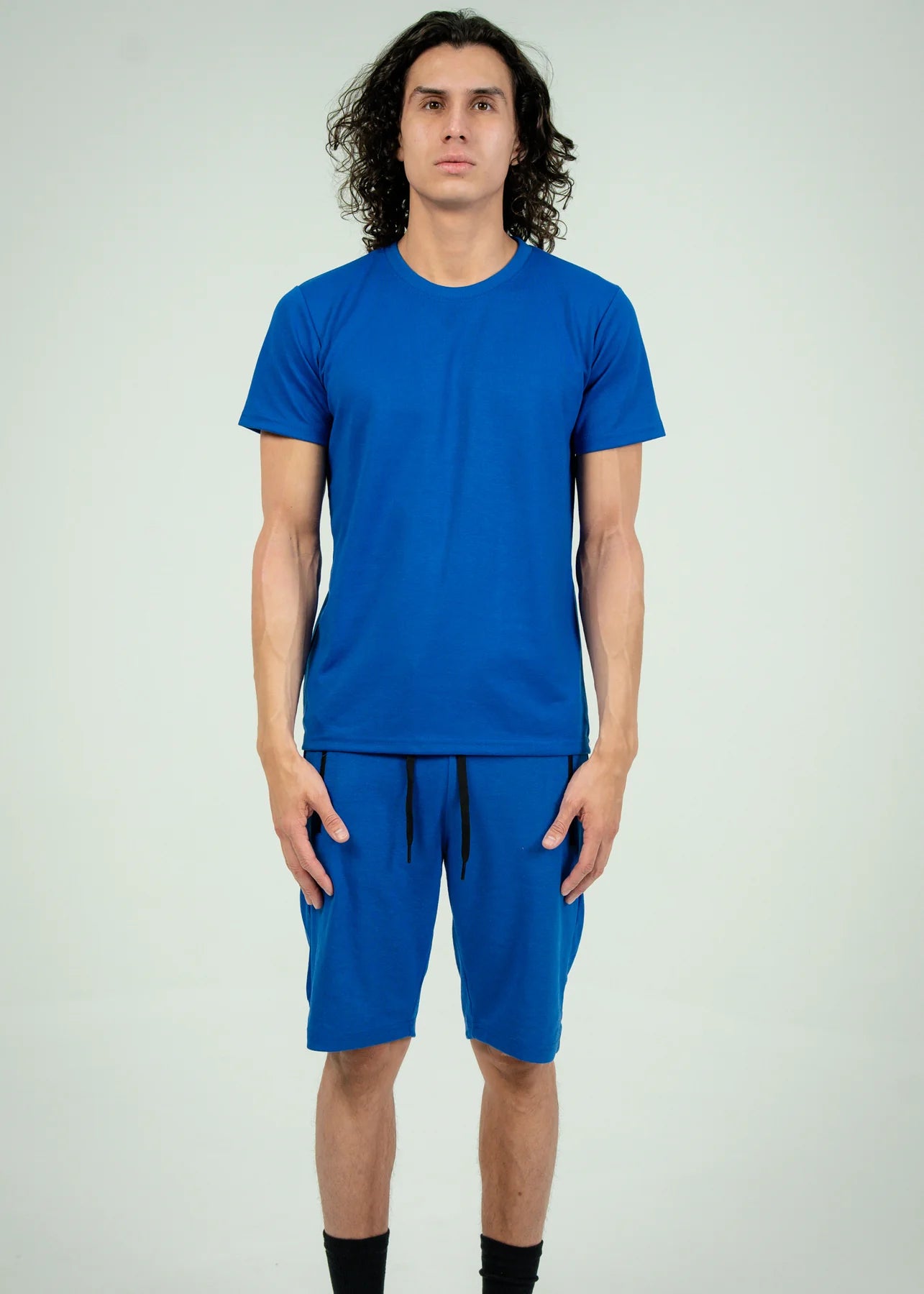 Blue Tech Short Set – BLANK KINGDOM